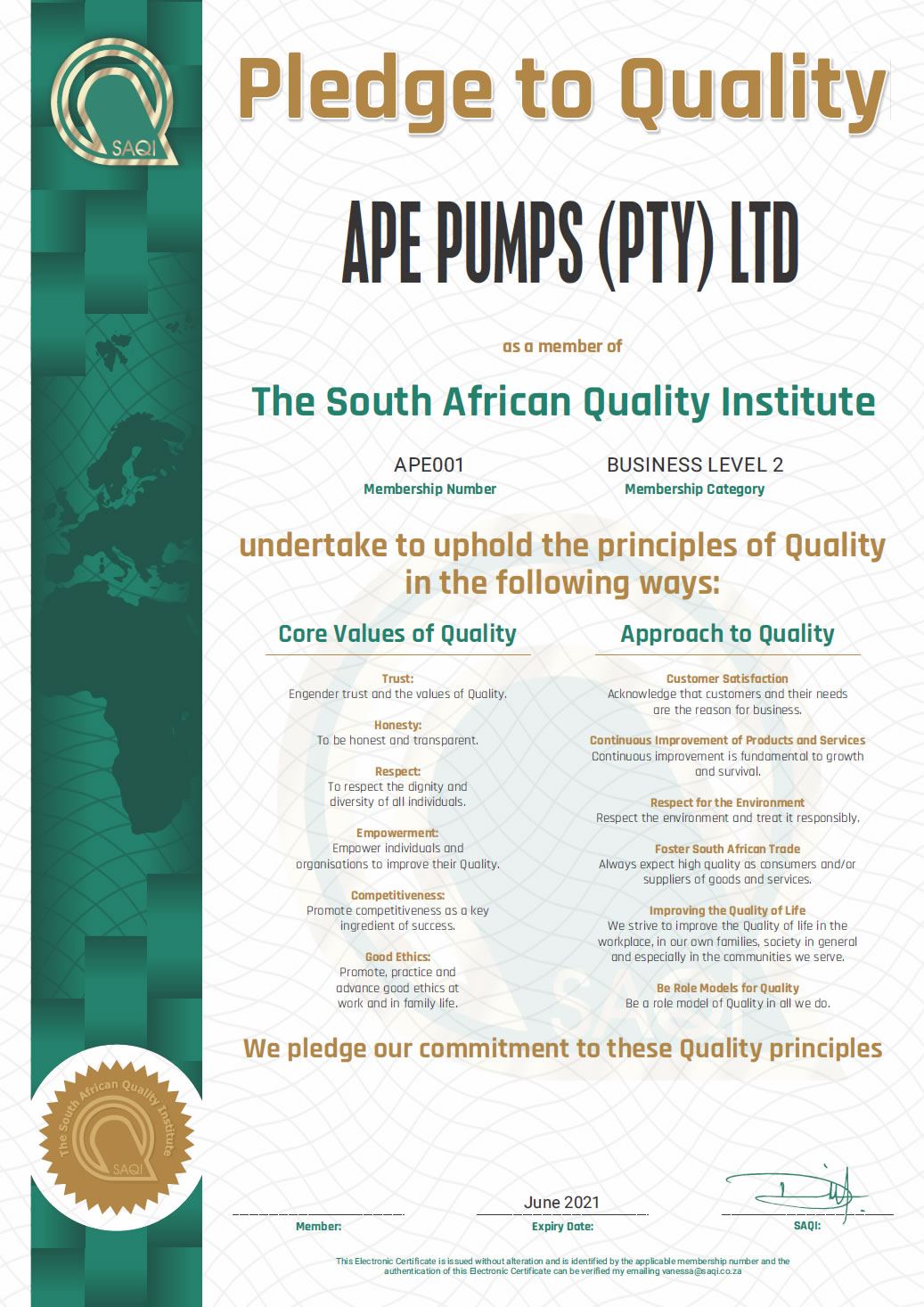 APE Pumps © Copyright 2021. All Rights Reserved. GROUP COMPANIES: • APE ...